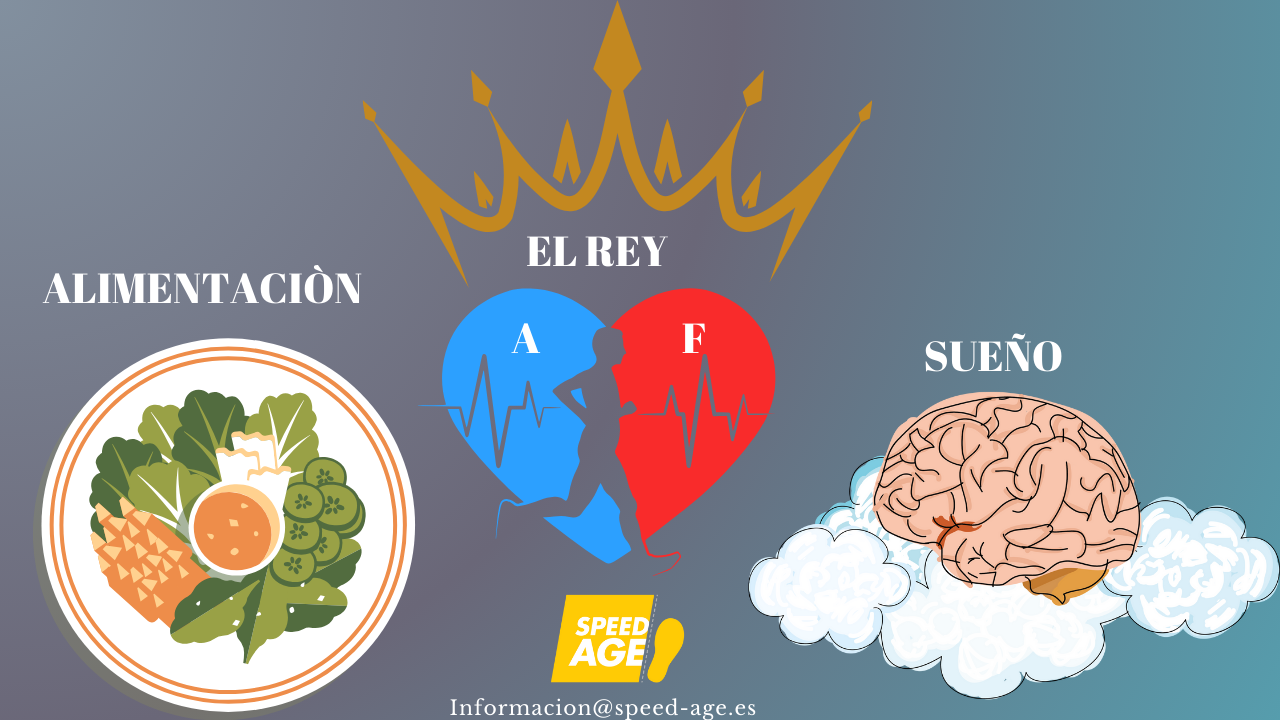 ALIMENTACIÒN, SUEÑO Y EL REY: LA ACTIVIDAD FÌSICA - Speed Age